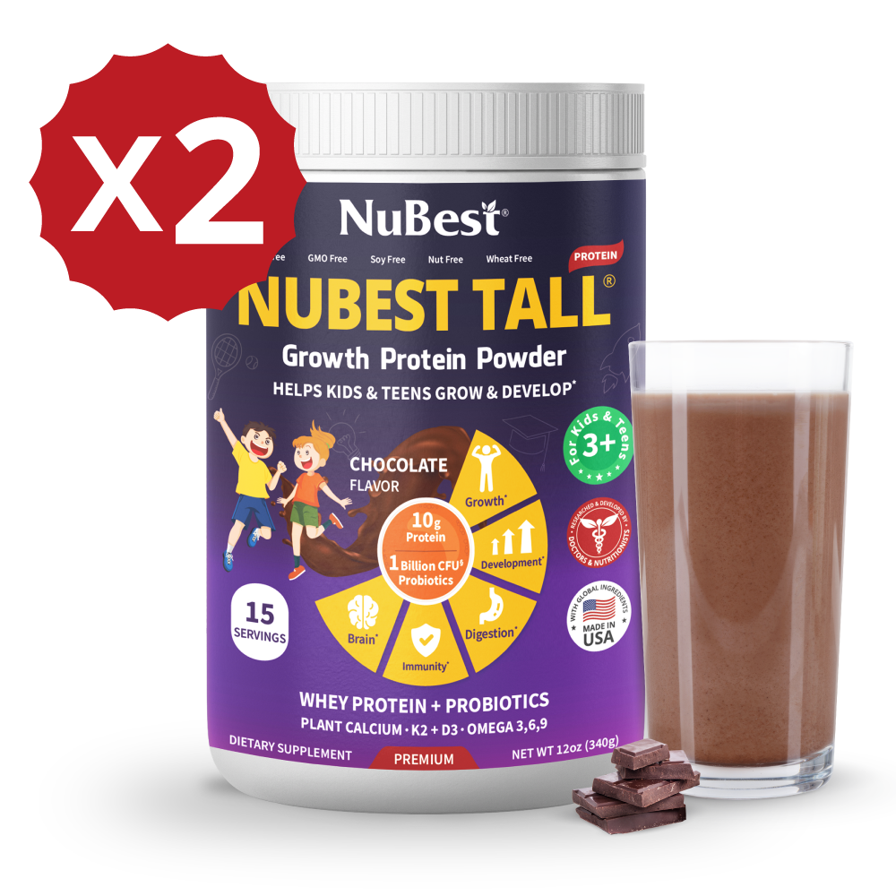 NuBest Tall Protein for Growth and Development, Kids and Teens 3+, Cho