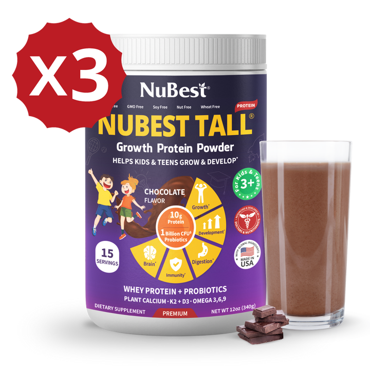 NuBest Tall Protein for Growth and Development, Kids and Teens 3+, Cho