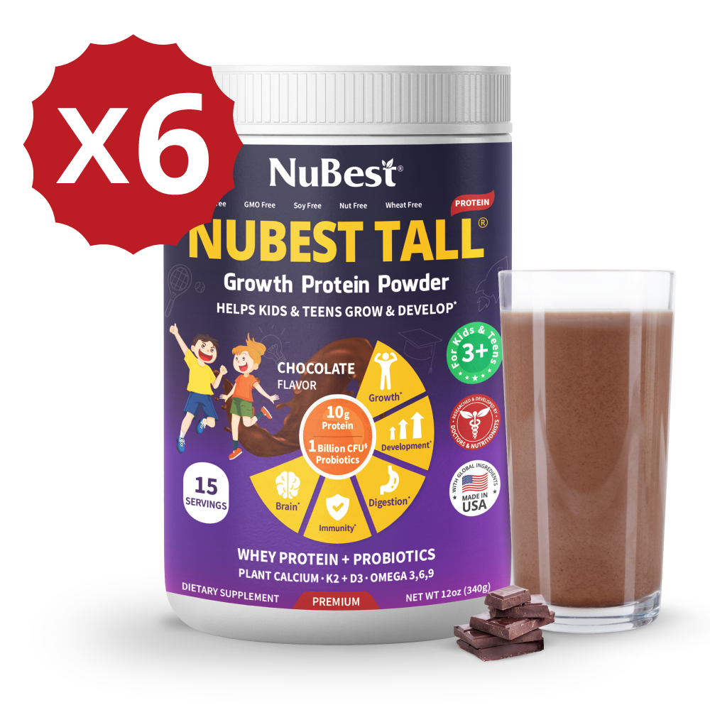 NuBest Tall Protein for Growth and Development, Kids and Teens 3+, Cho