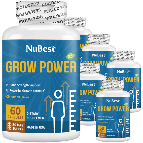 NuBest Grow Power, For Children & Teens, 60 Capsules – NuBest Nutrition