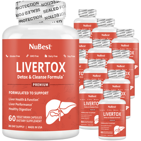 LiverTox, Advanced Formula for Liver Detox, Cleanse & Digestion, 60 Ve