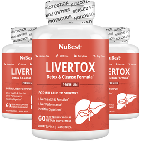 LiverTox, Advanced Formula for Liver Detox, Cleanse & Digestion, 60 Ve