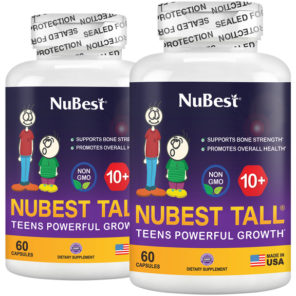 NuBest Tall 10+, Powerful Growth for Kids & Teens (10+), Milk Drinkers ...