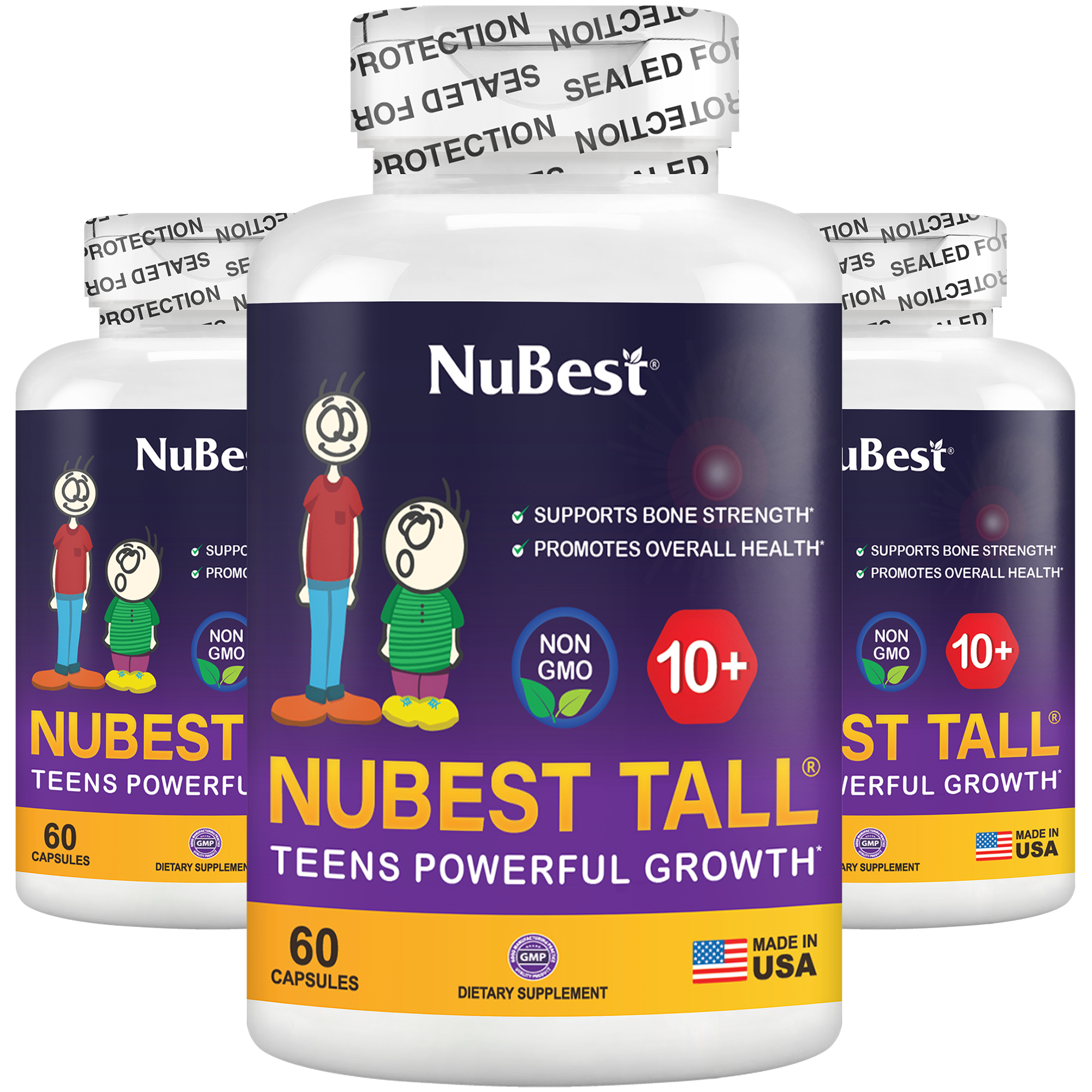 NuBest Tall 10+, Powerful Growth for Kids & Teens (10+), Milk Drinkers