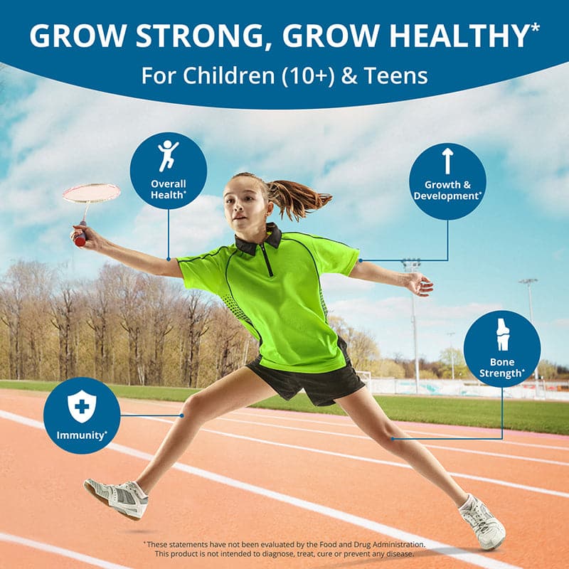 NuBest Grow Power, For Children & Teens, 60 Capsules – NuBest Nutrition