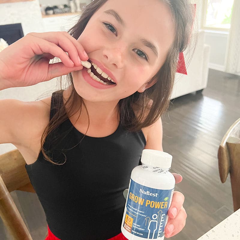 NuBest Grow Power, For Children & Teens, 60 Capsules – NuBest Nutrition