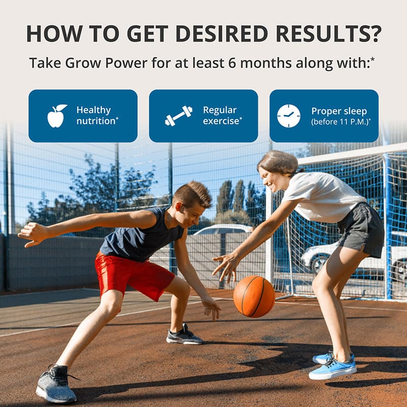 NuBest Grow Power, For Children & Teens, 60 Capsules – NuBest Nutrition