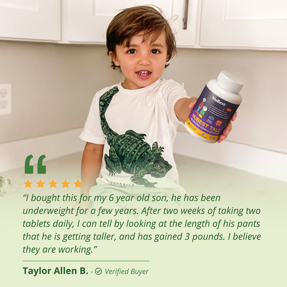 NuBest Tall Kids, Multivitamins For Kids Ages 2-9, Berry Flavor, 90 ...